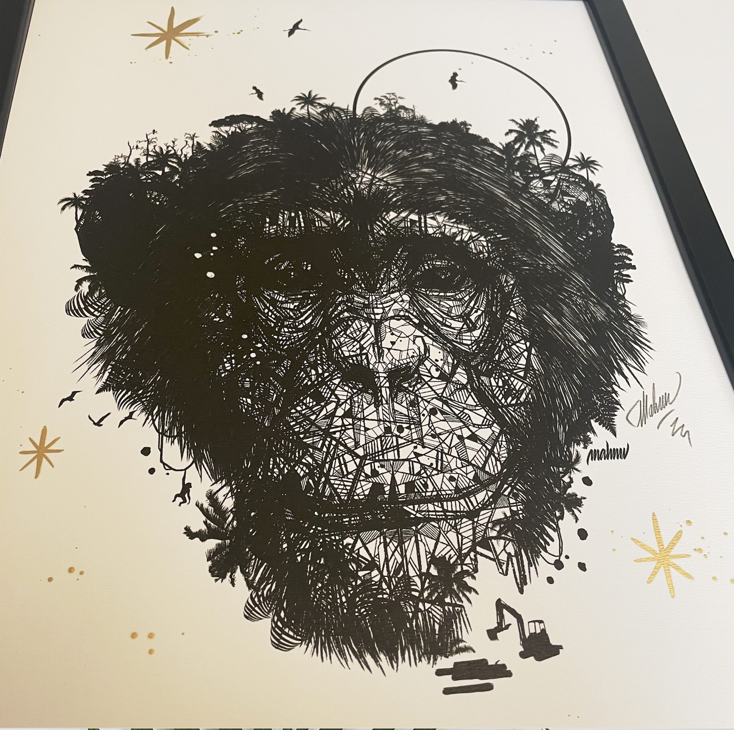 Great Apes Paintings - Projet Primates